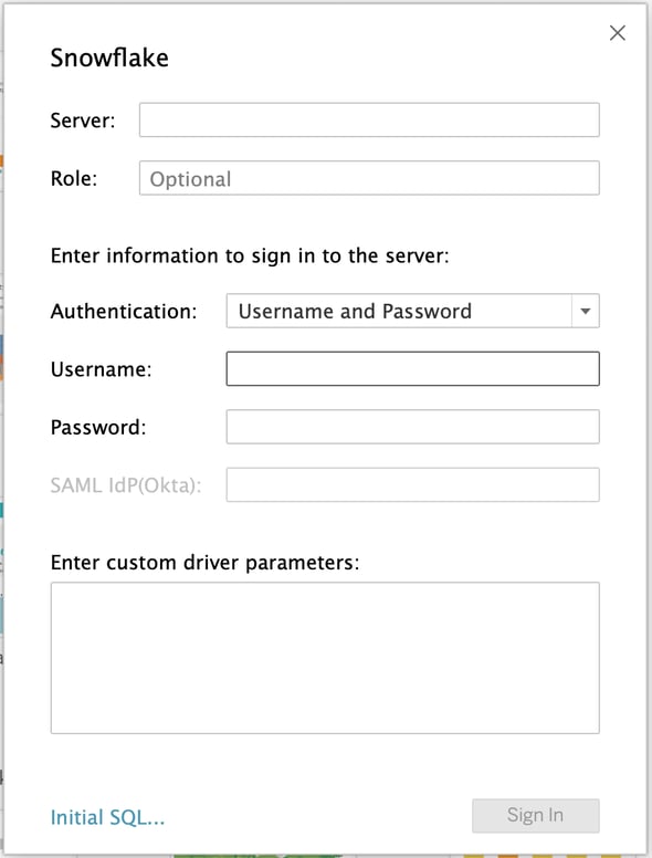 Tableau Snowflake Key Pair Authentication
